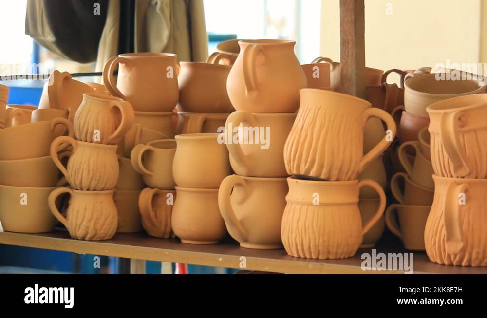 Earthenware clay pottery raw Stock Videos & Footage - HD and 4K Video ...