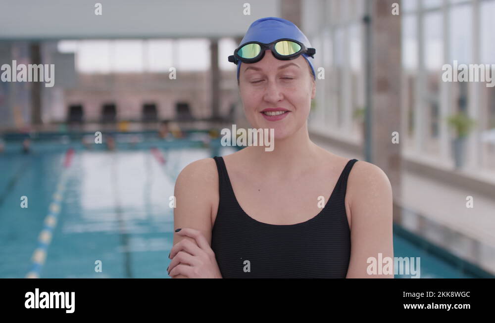 Female swimmer smiling Stock Videos & Footage - HD and 4K Video Clips ...