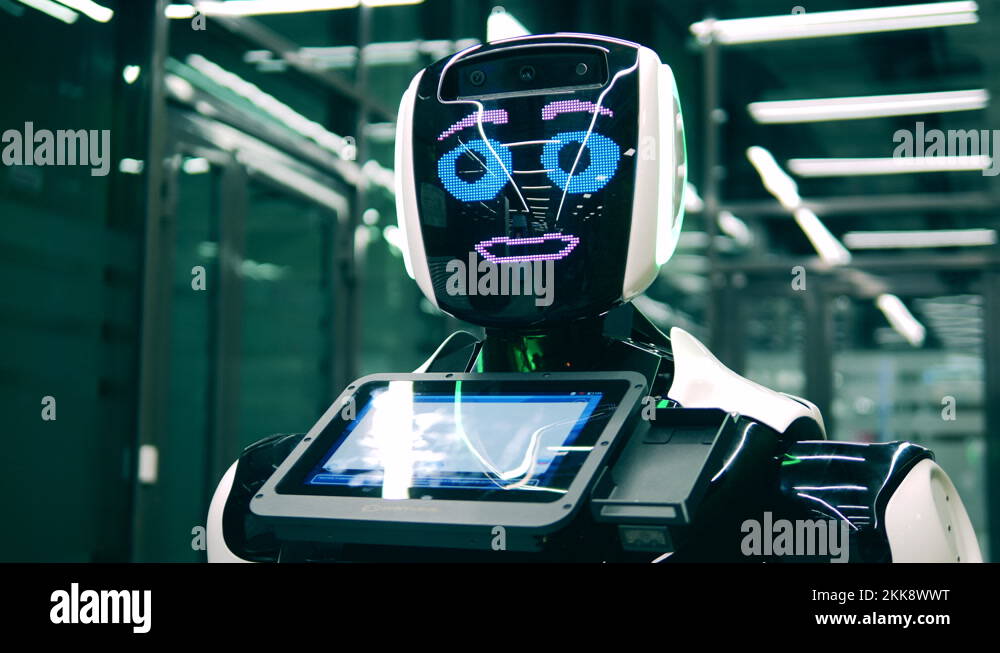 Technology futuristic robotic cyborg machine Stock Videos & Footage ...