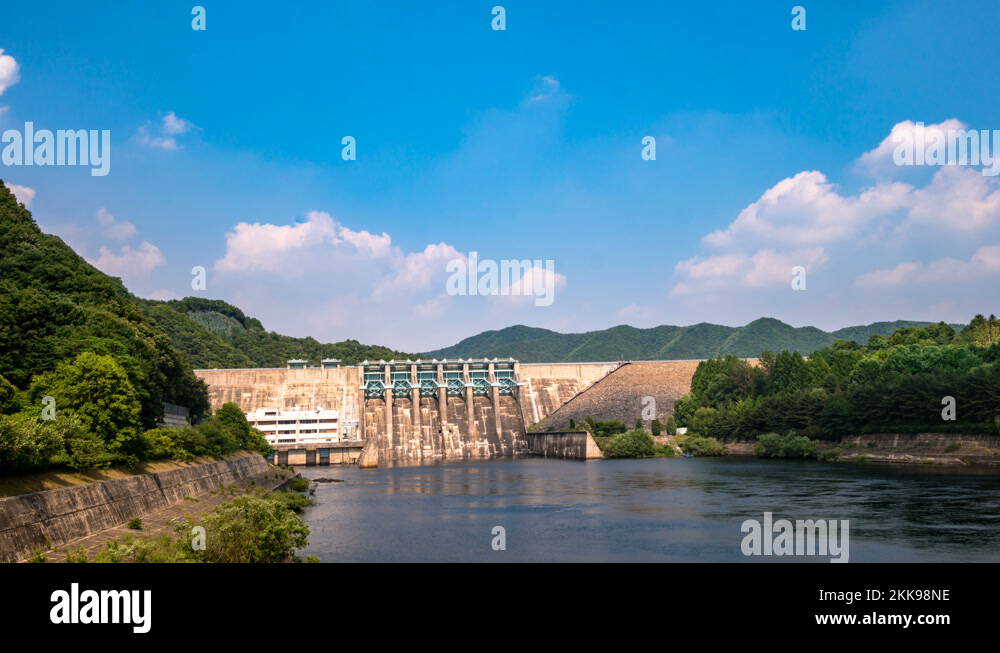 South Korea, Daecheong Dam, Hydroelectric Power Plant Stock Video ...