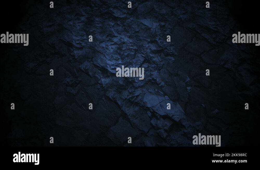 Light stone magic portal between rocks. Realistic 4k animation Stock ...