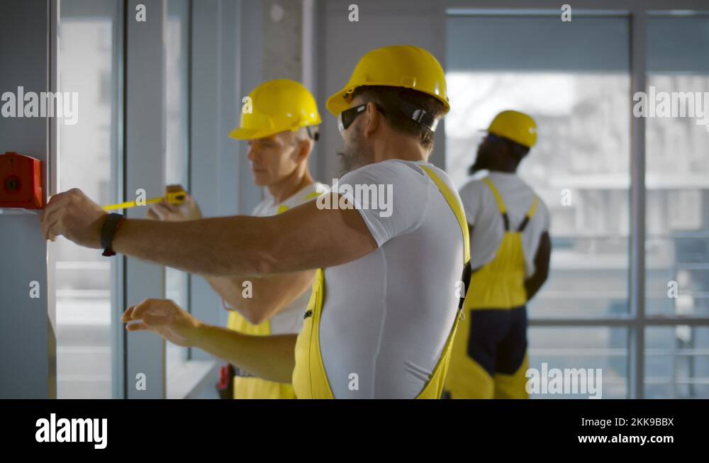 Builder measuring windows Stock Videos & Footage - HD and 4K Video ...