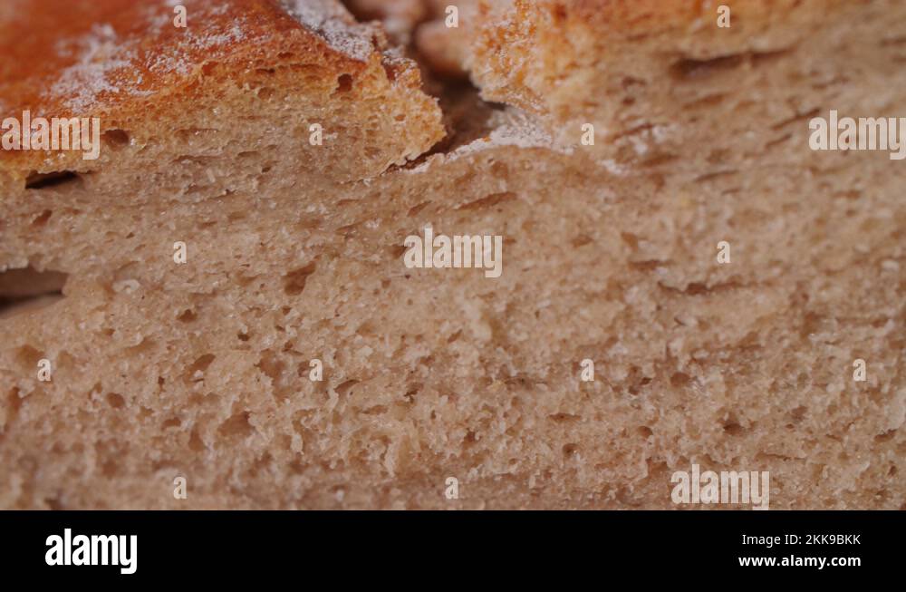 Artisan organic wholemeal bread loaf Stock Videos & Footage - HD and 4K ...