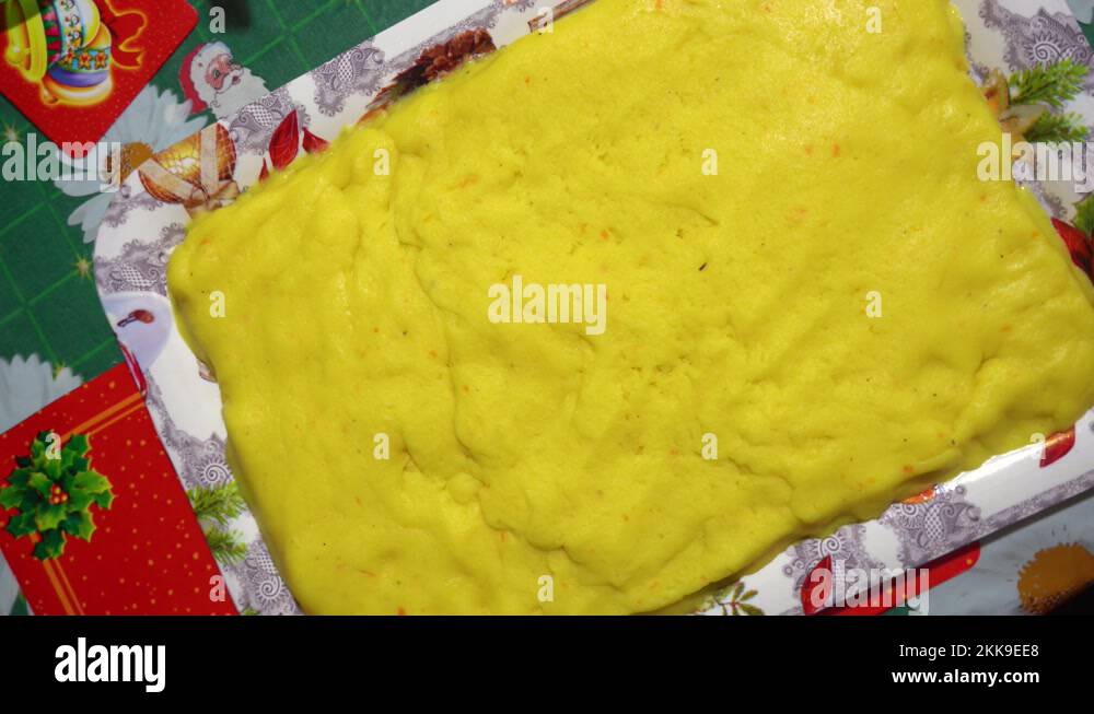 Causa Lima seen from above, typical Peruvian food made at home Stock ...