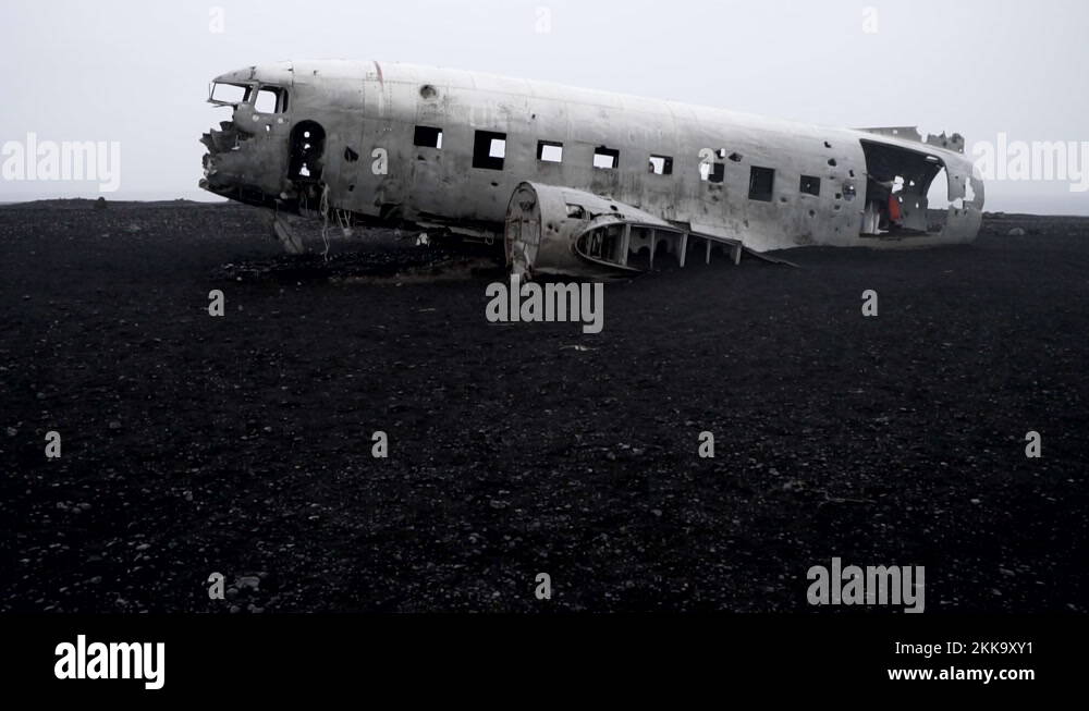 1973 US Navy C-117D Sólheimasandur Plane Crash, commonly known as the ...