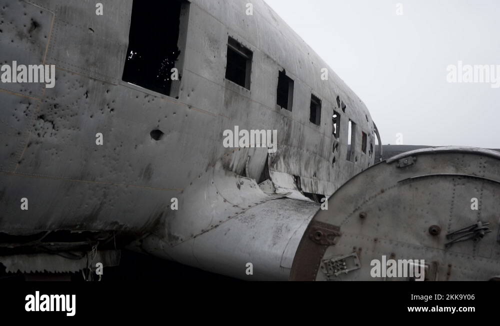 1973 US Navy C-117D Sólheimasandur Plane Crash, commonly known as the ...