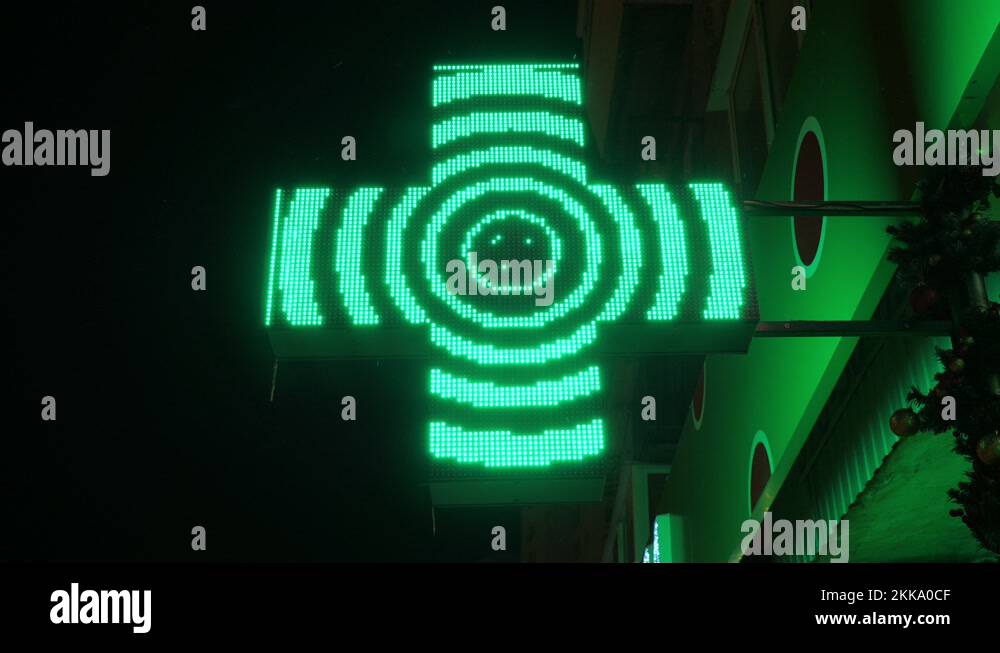 Pharmacy led sign Stock Videos & Footage - HD and 4K Video Clips - Alamy