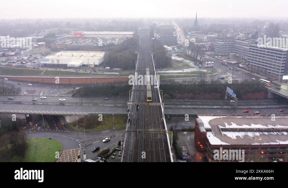 Railway station on viaduct Stock Videos & Footage - HD and 4K Video ...