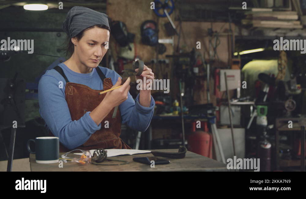 Female blacksmith working forge Stock Videos & Footage - HD and 4K ...