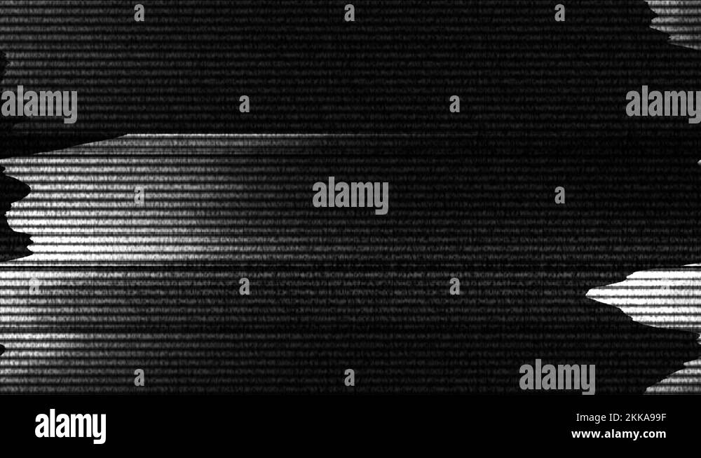 Glitch noise static television VFX effect. Visual video effects stripes ...