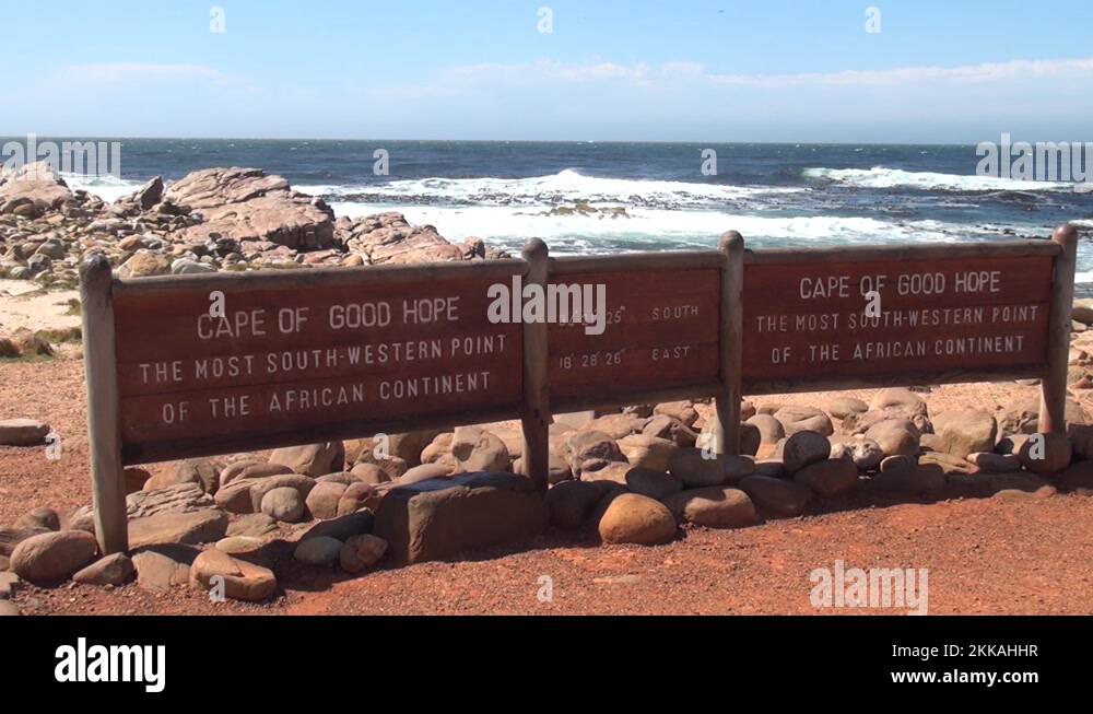 Cape point sign south africa Stock Videos & Footage - HD and 4K Video ...