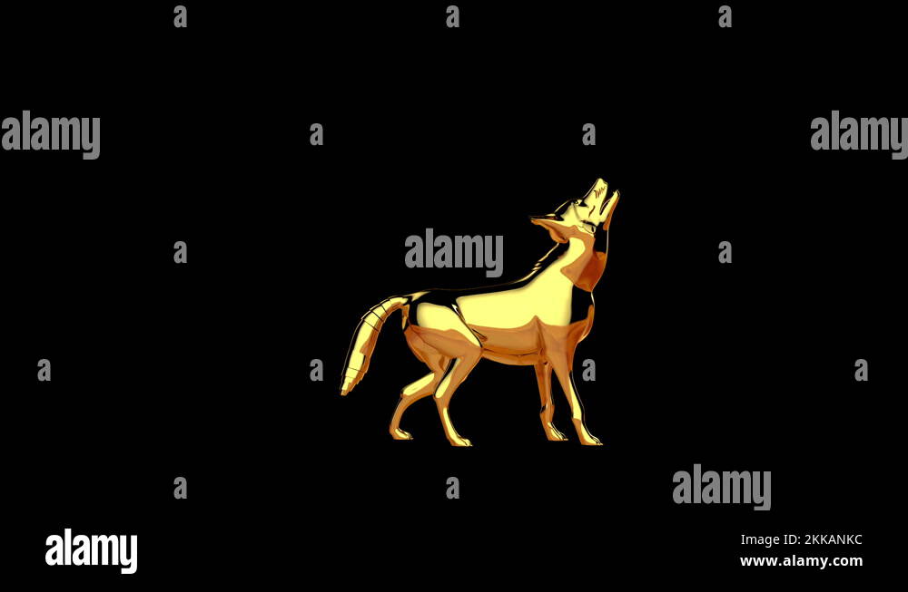 Howling wolf design Stock Videos & Footage - HD and 4K Video Clips - Alamy