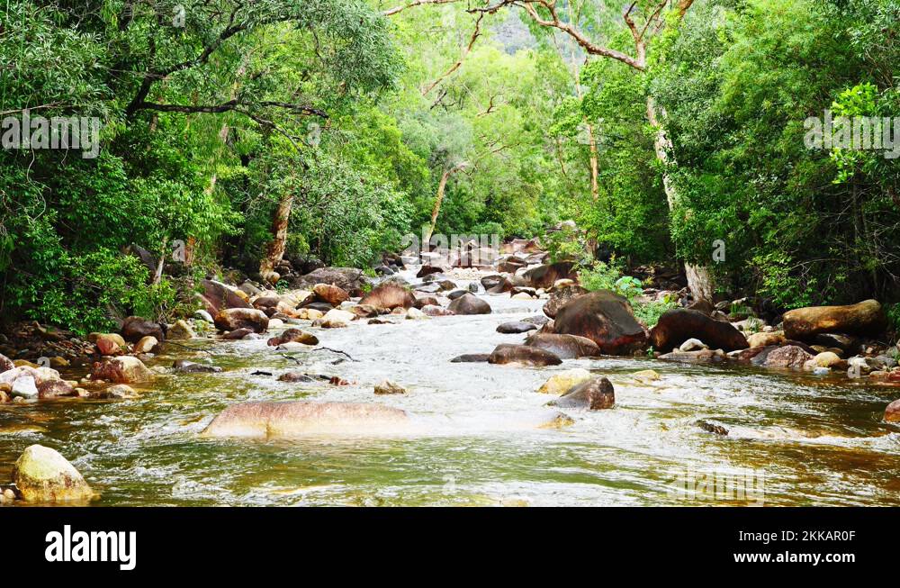 Little Crystal Creek Waterfall, Paluma Range National Park, Qld ...