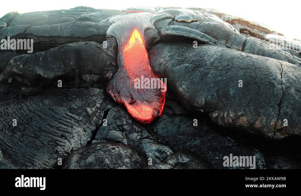 Pahoehoe lava kilauea volcano Stock Videos & Footage - HD and 4K Video ...