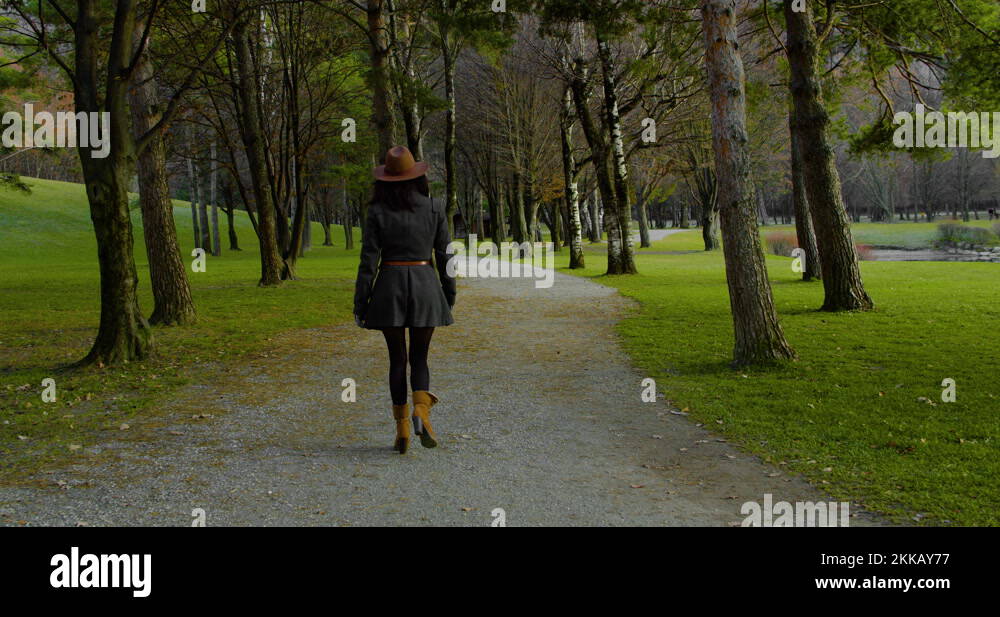 Woman high heels walking park Stock Videos & Footage - HD and 4K Video ...