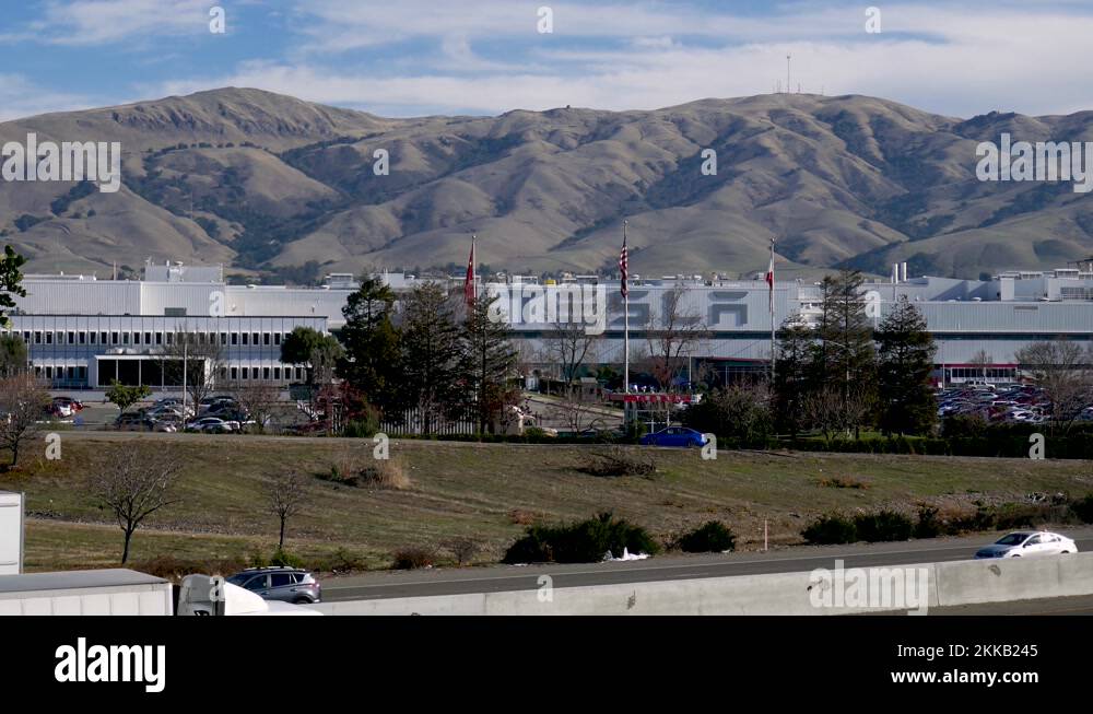 Tesla Model S, Model X and Model 3 Factory in Fremont, California ...