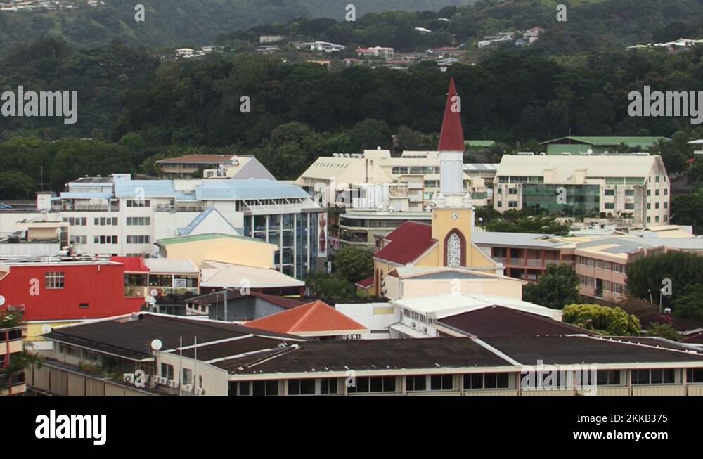 Cathedral of Papeete "Notre-Dame de L'Immaculée Conception", Tahiti ...