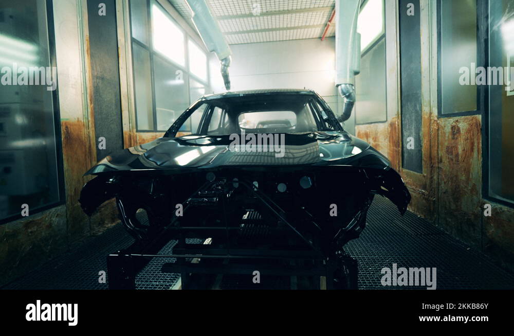 Car manufacturing spraying Stock Videos & Footage - HD and 4K Video ...