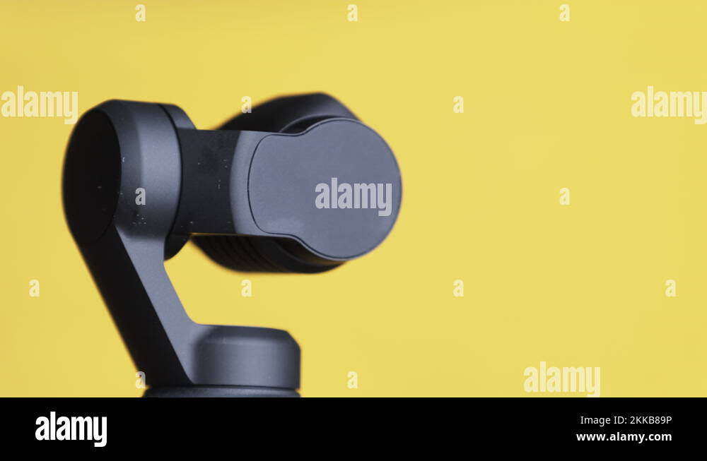 The Robotic Camera Rotates in Different Directions. Security and Object ...