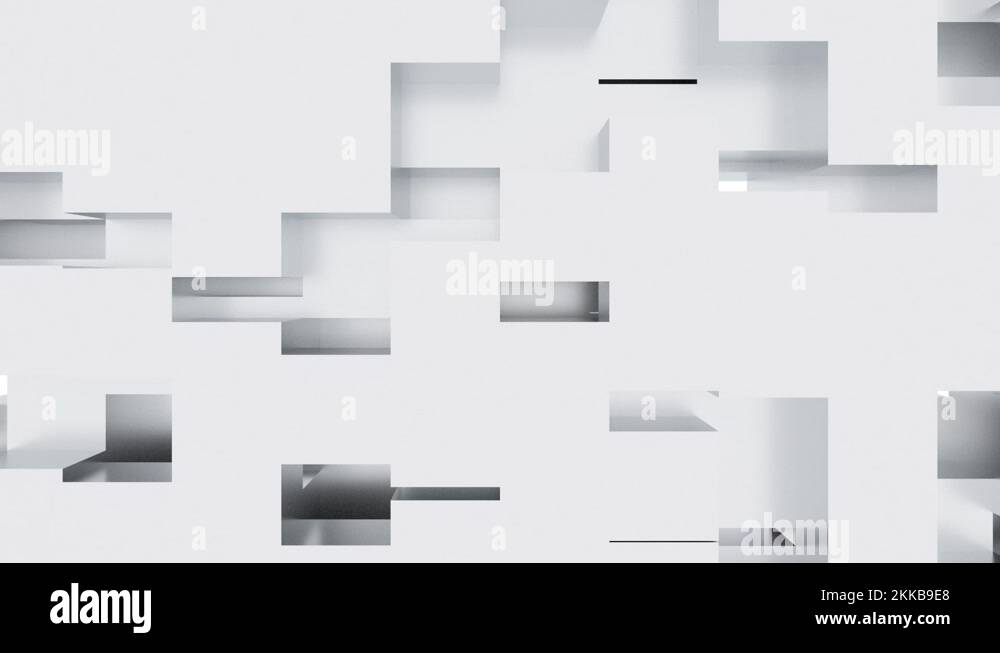 Background screensaver of movable gray panels. Seamless loop Stock ...