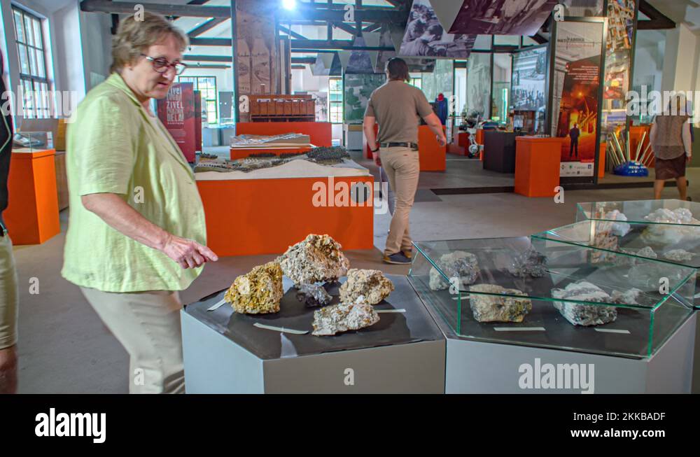 Group of tourists discover wonders of steel museum in Ravne na Koroskem ...