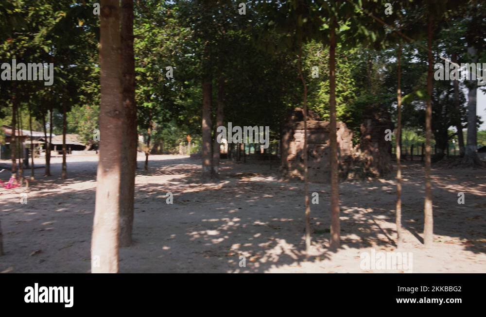 Forgotten Temples of Cambodia. Angkorian temple Trapeang Roun - fly ...