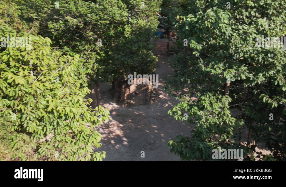 Forgotten Temples of Cambodia. Angkorian temple Trapeang Roun - drone ...
