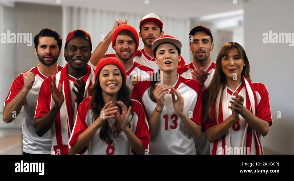 Female sports fans Stock Videos & Footage - HD and 4K Video Clips - Alamy