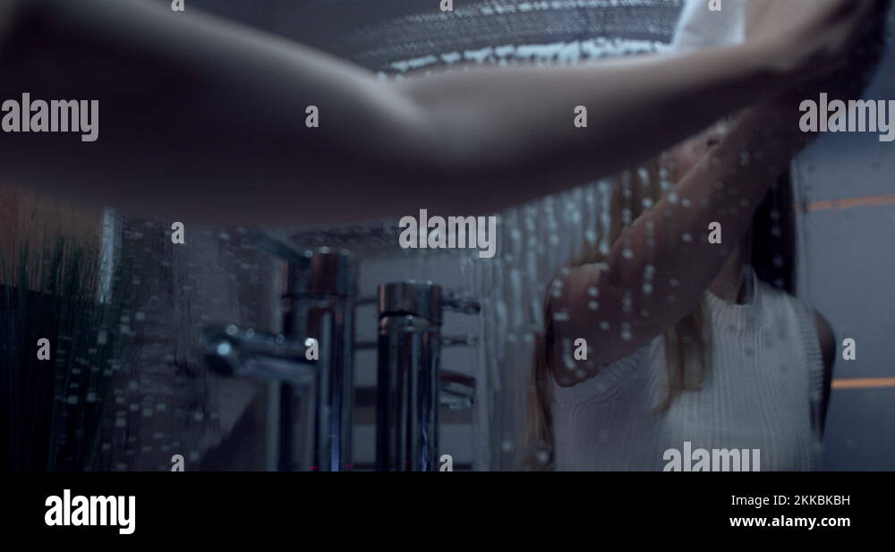 Woman washing face cloth bathroom Stock Videos & Footage - HD and 4K ...