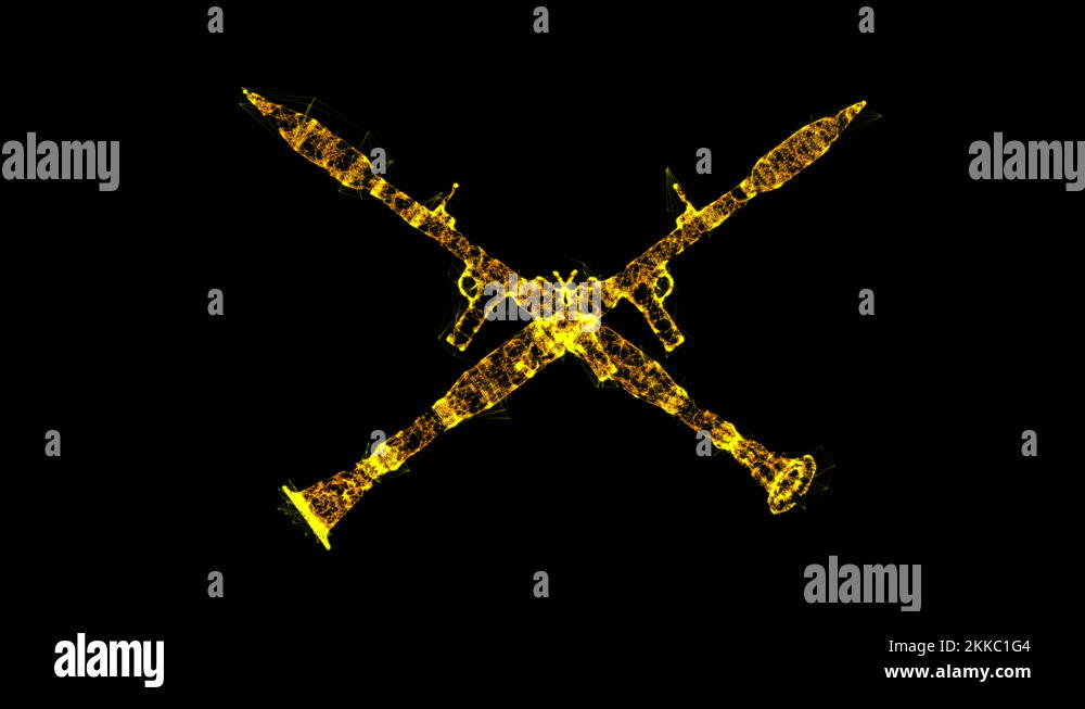Anti-tank rocket propelled grenade launcher - RPG 7 Stock Video Footage ...