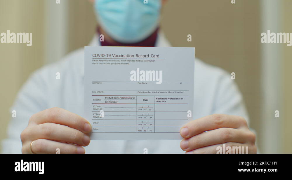 Corona vaccination card Stock Videos & Footage - HD and 4K Video Clips ...