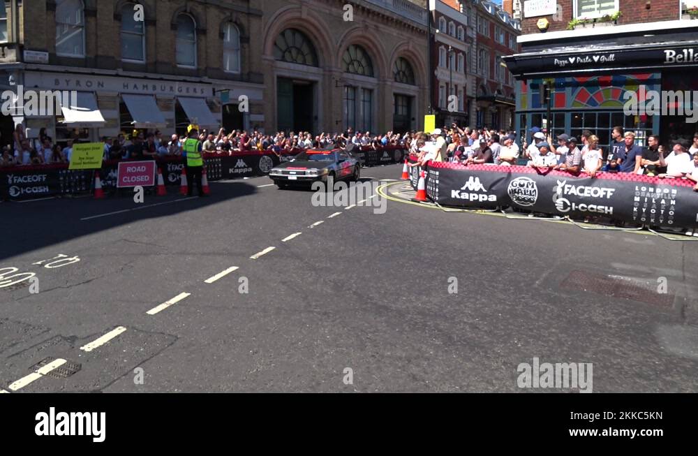 Chrome DeLorean DMC-12 Back to the future sports car at Gumball 3000 ...