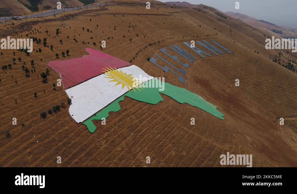 The Flag of Kurdistan, First was created by Xoybûn party during the ...