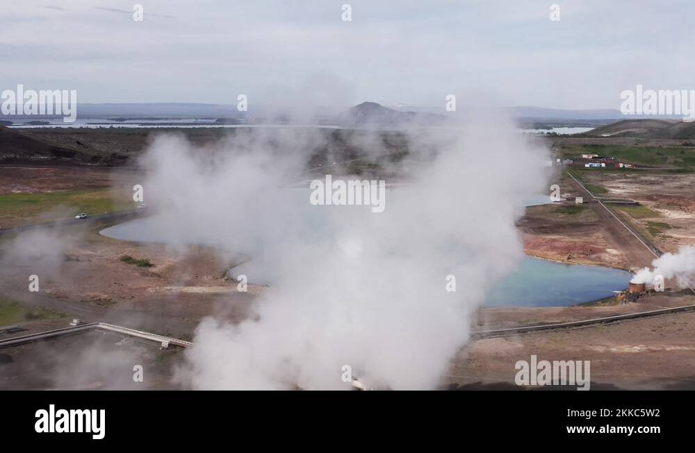 Geothermal blue lake steam Stock Videos & Footage - HD and 4K Video ...