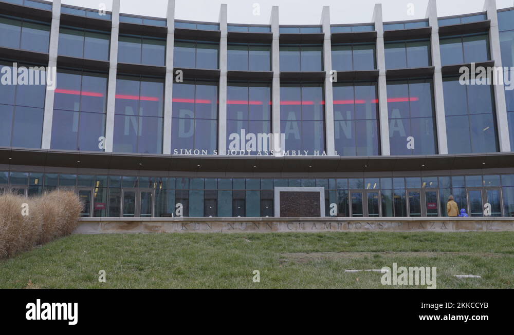 Exterior at Simon Skjodt Assembly Hall 4k Stock Video Footage - Alamy