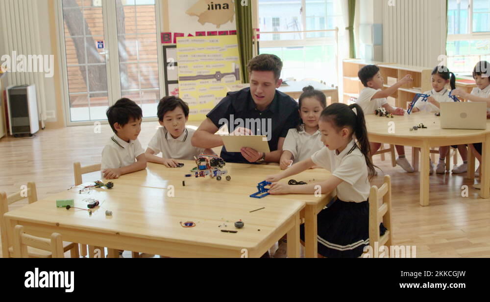 Computer in kindergarten classroom Stock Videos & Footage - HD and 4K ...