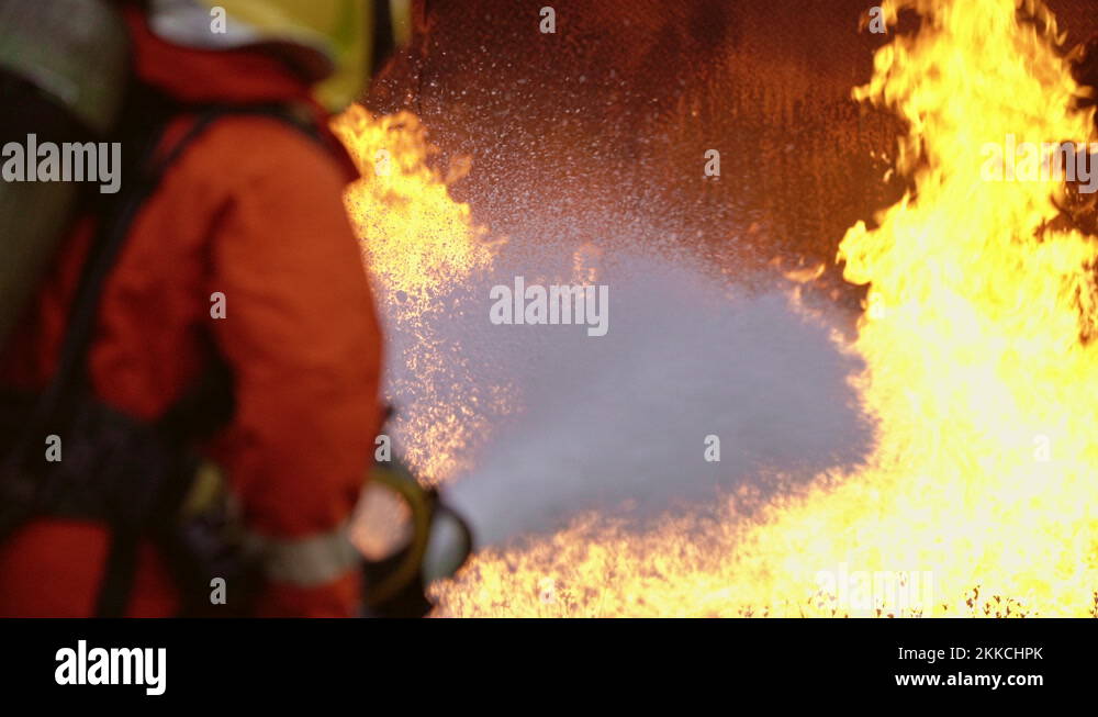 Firefighter using extinguisher Stock Videos & Footage - HD and 4K Video ...