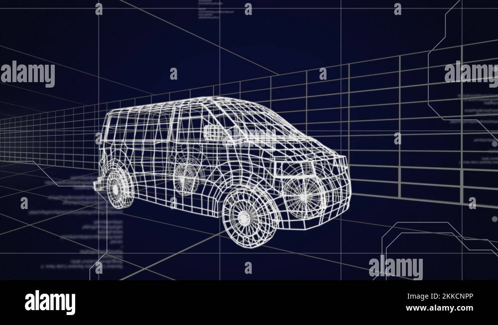 3d white car Stock Videos & Footage - HD and 4K Video Clips - Alamy