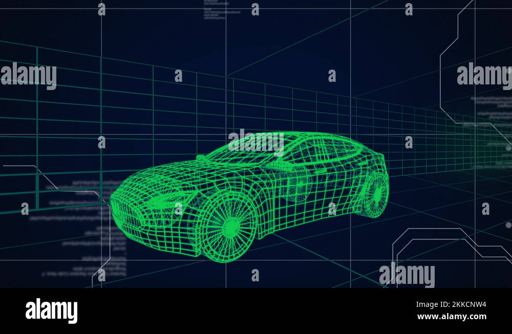 Image 3d car drawing Stock Videos & Footage - HD and 4K Video Clips - Alamy
