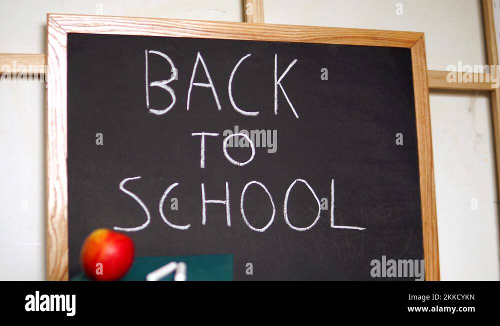 Back to school blackboard classroom Stock Videos & Footage - HD and 4K ...