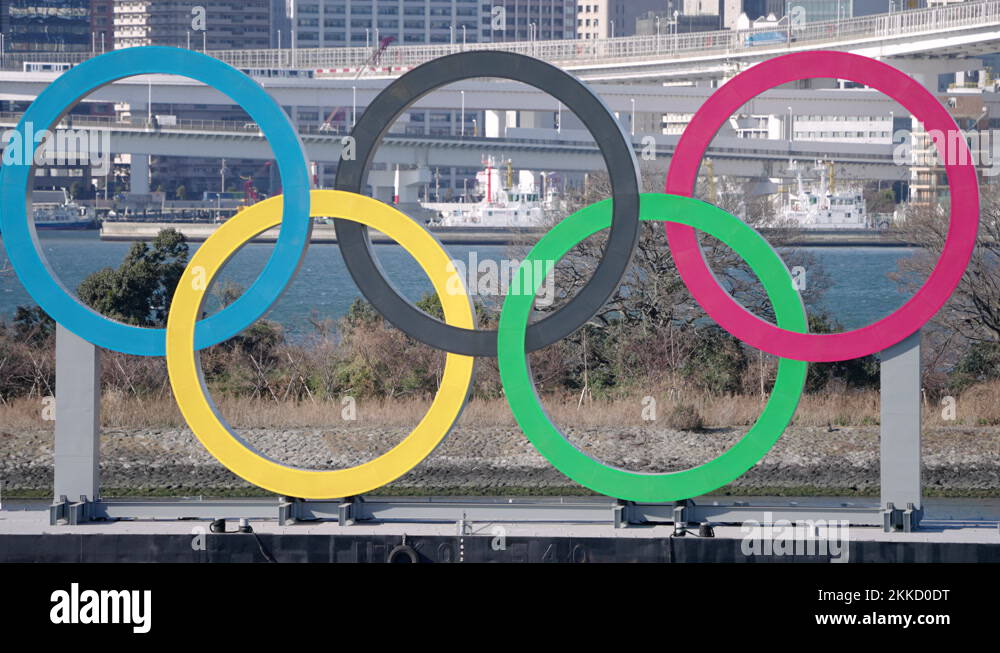 Olympic rings logo graphic Stock Videos & Footage - HD and 4K Video ...