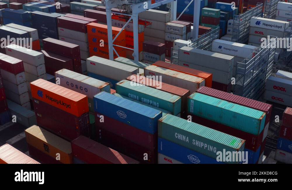 Cosco shipping containers Stock Videos & Footage - HD and 4K Video ...