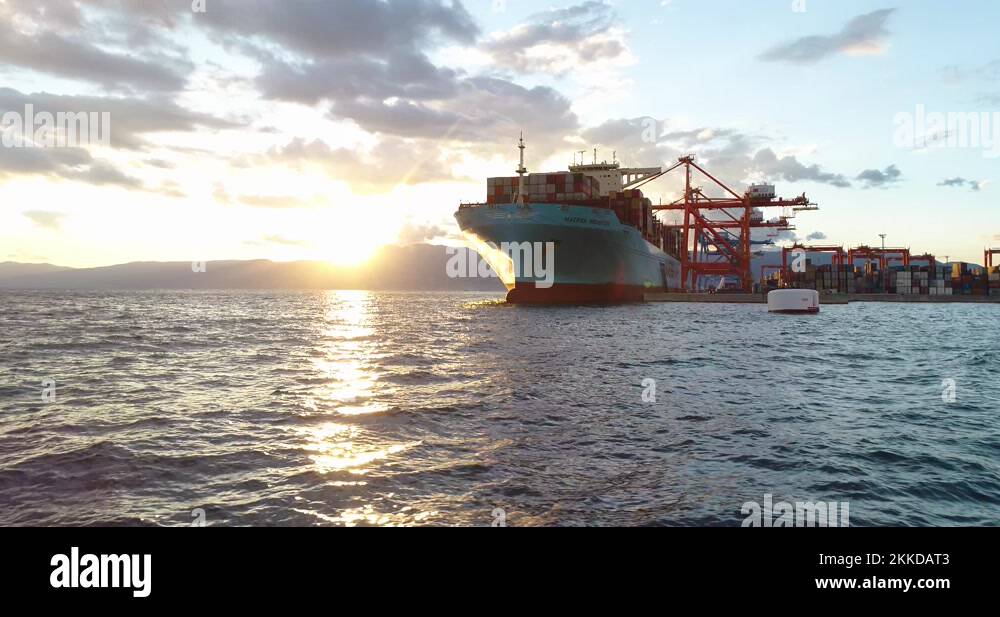 Maersk global transport and logistics Stock Videos & Footage - HD and ...