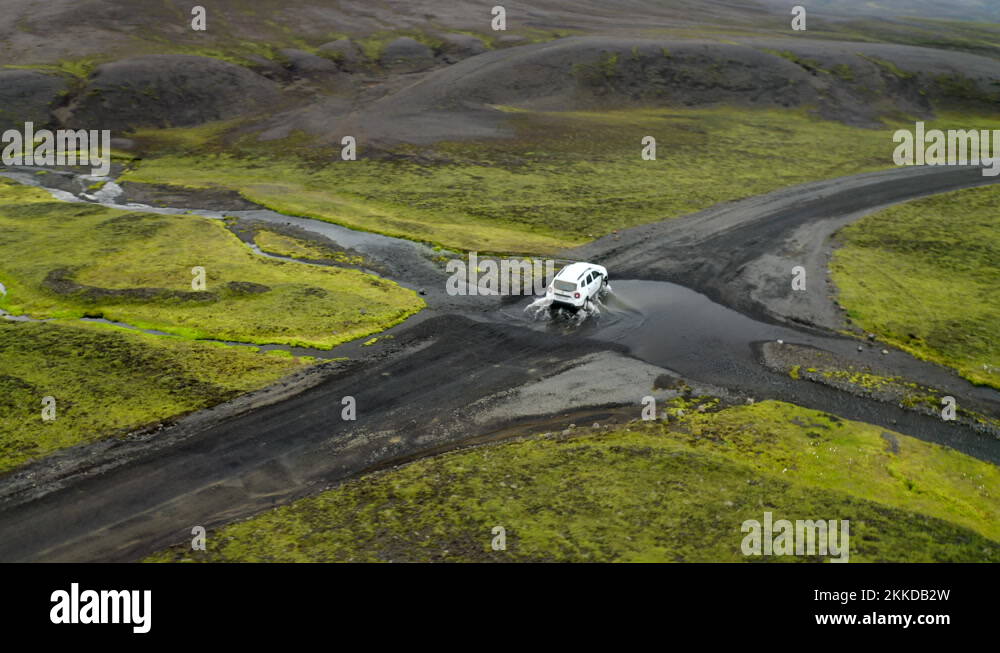 4x4 car driving through river Stock Videos & Footage - HD and 4K Video ...
