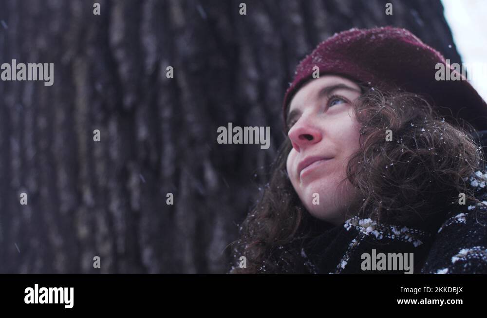 Falling snow woman hair Stock Videos & Footage - HD and 4K Video Clips ...