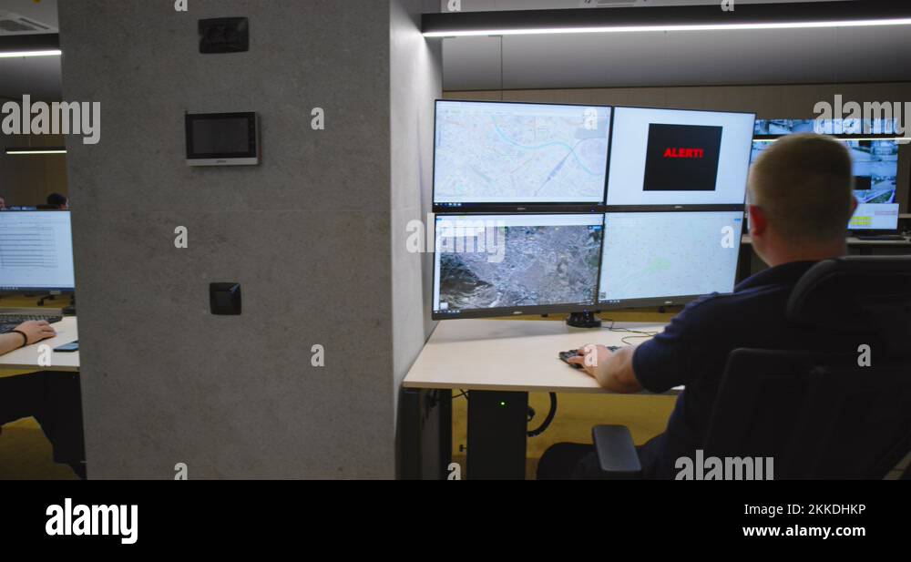 Police surveillance control room Stock Videos & Footage - HD and 4K ...