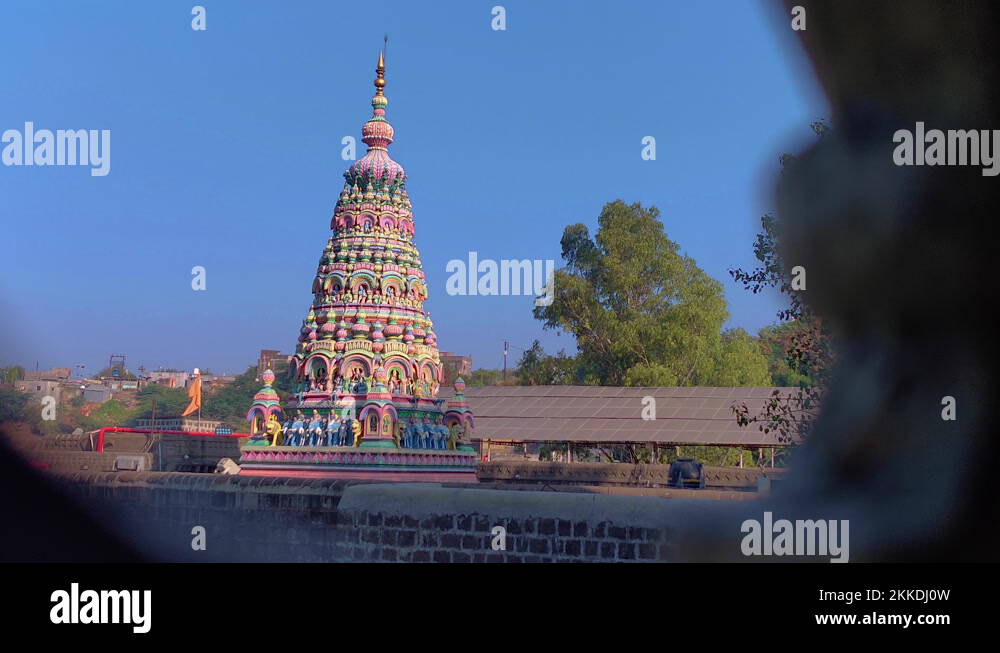 Wide View Of Tuljabhavani Hindu Temple, Tuljapur, Maharashtra, India ...