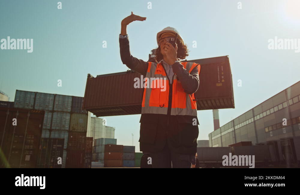 Shipping container handler Stock Videos & Footage - HD and 4K Video ...