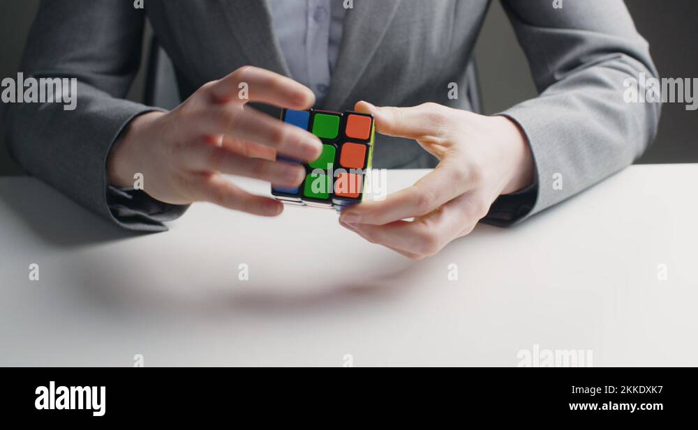 Rubik's Cube Stock Video Footage - Alamy