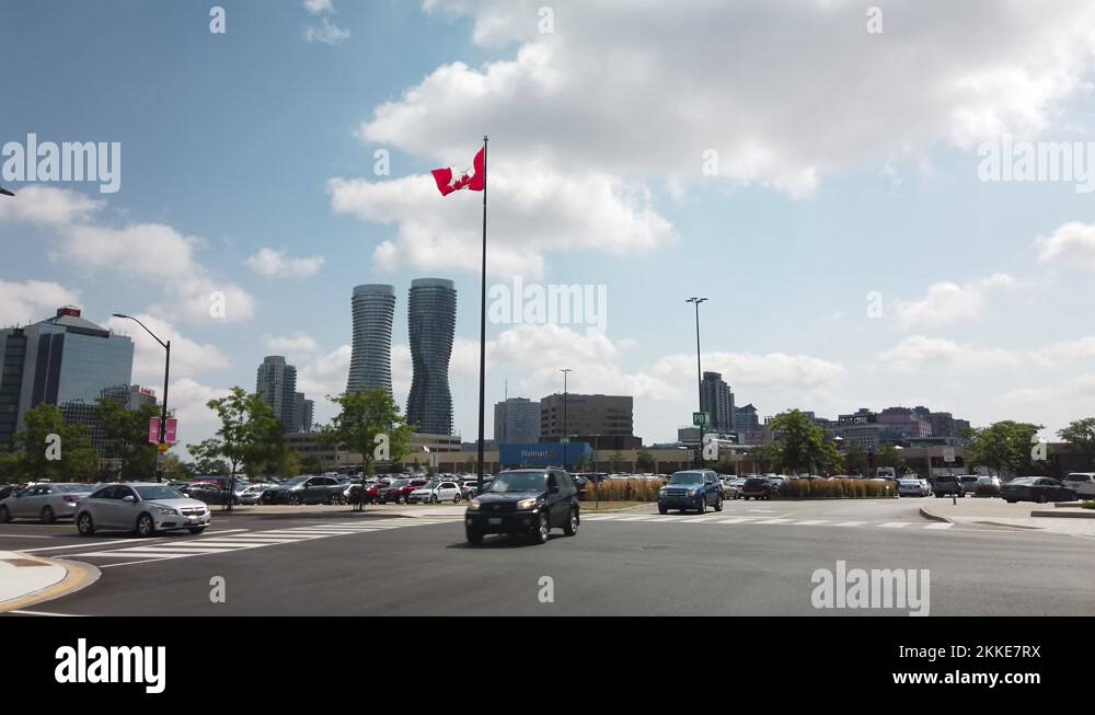 Canada shopping mall flag Stock Videos & Footage - HD and 4K Video ...